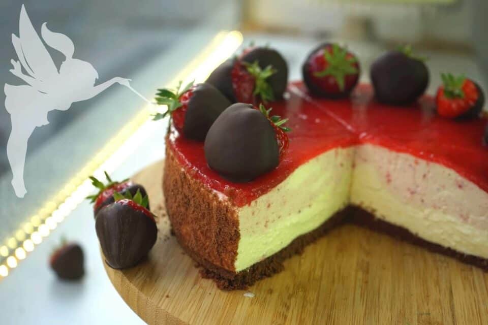 Erdbeer No-Bake Torte – Kuchenfee Lisa