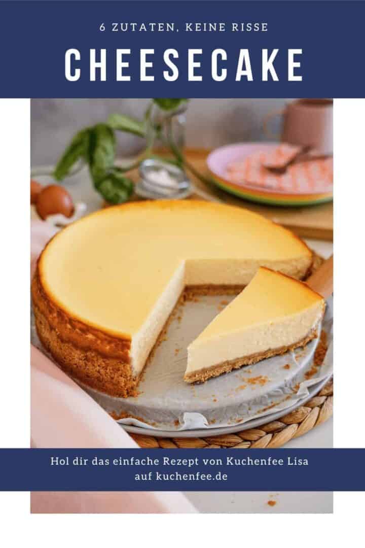 Einfacher Cheesecake – Kuchenfee Lisa