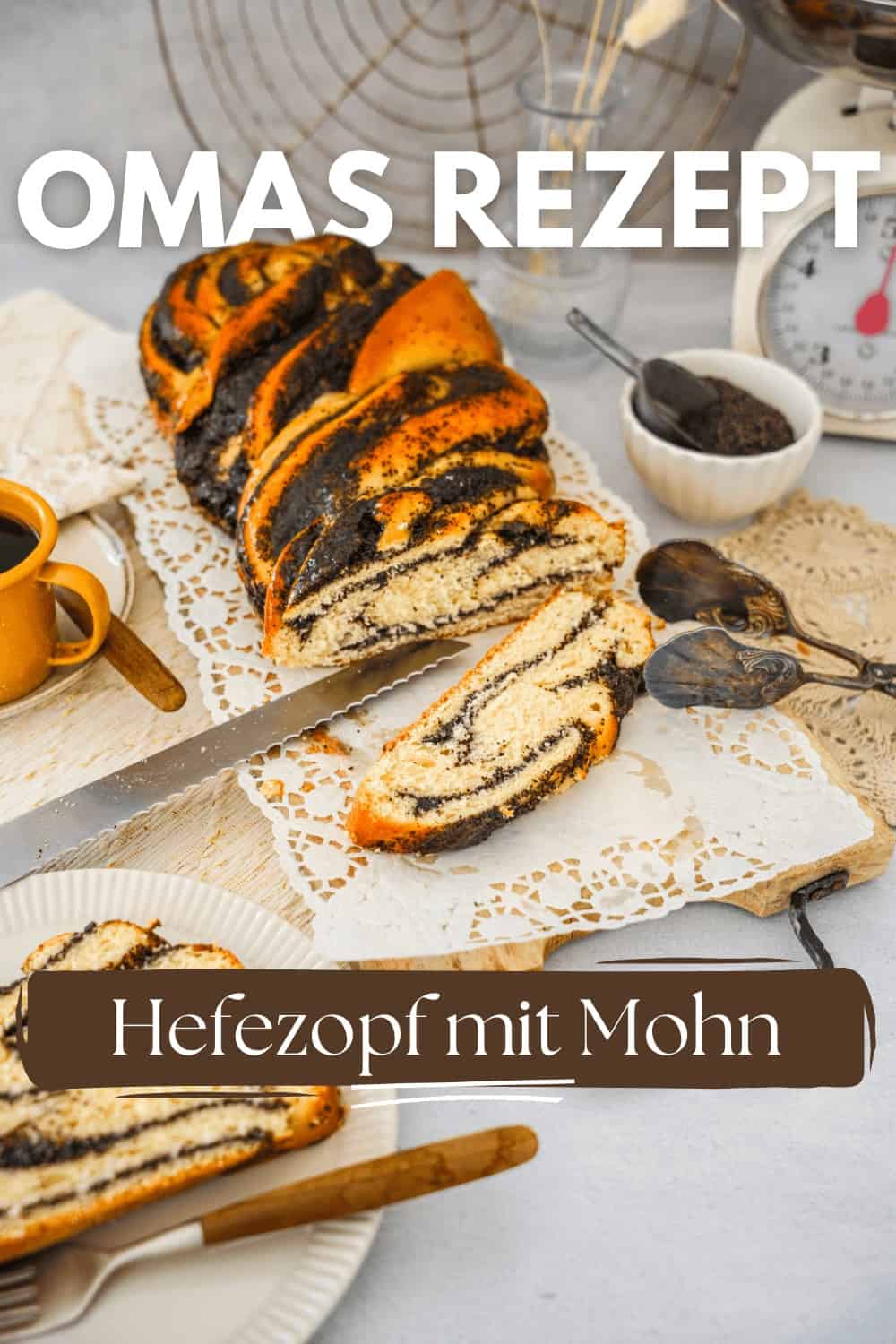 Saftiger Mohnzopf – Kuchenfee Lisa