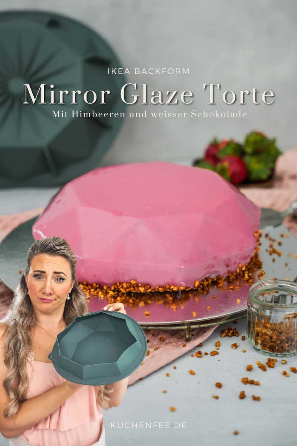 Mirror Glaze Mousse Torte – Kuchenfee Lisa